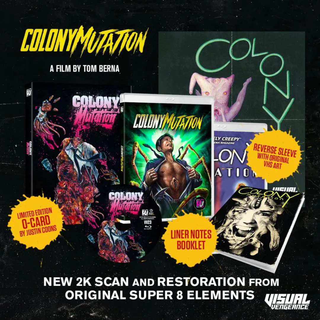 Colony Mutation arrives on Blu-ray in March from Visual Vengeance | Physical Media News