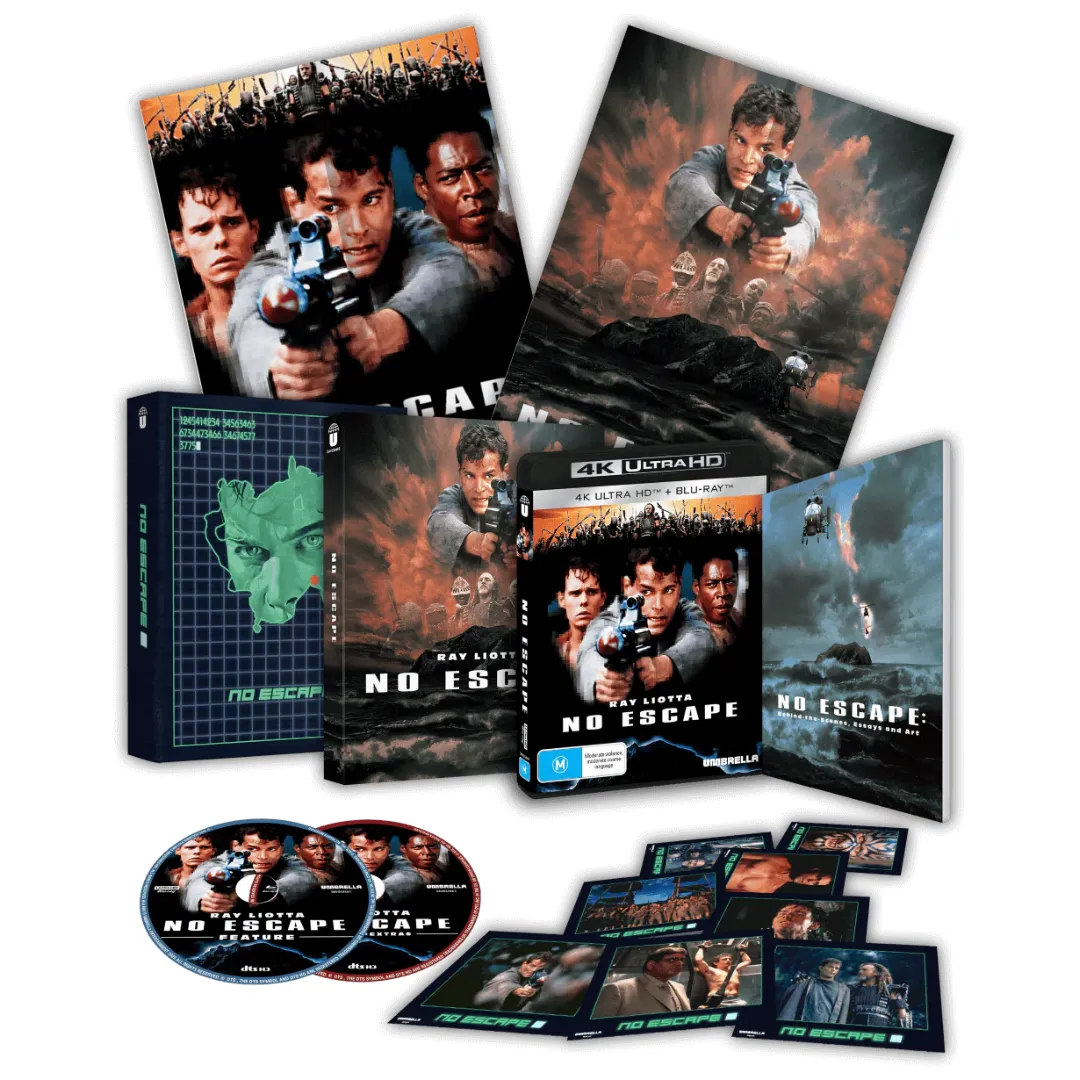 No Escape (1994) Coming to 4K & Blu-ray from Umbrella Entertainment | Physical Media News