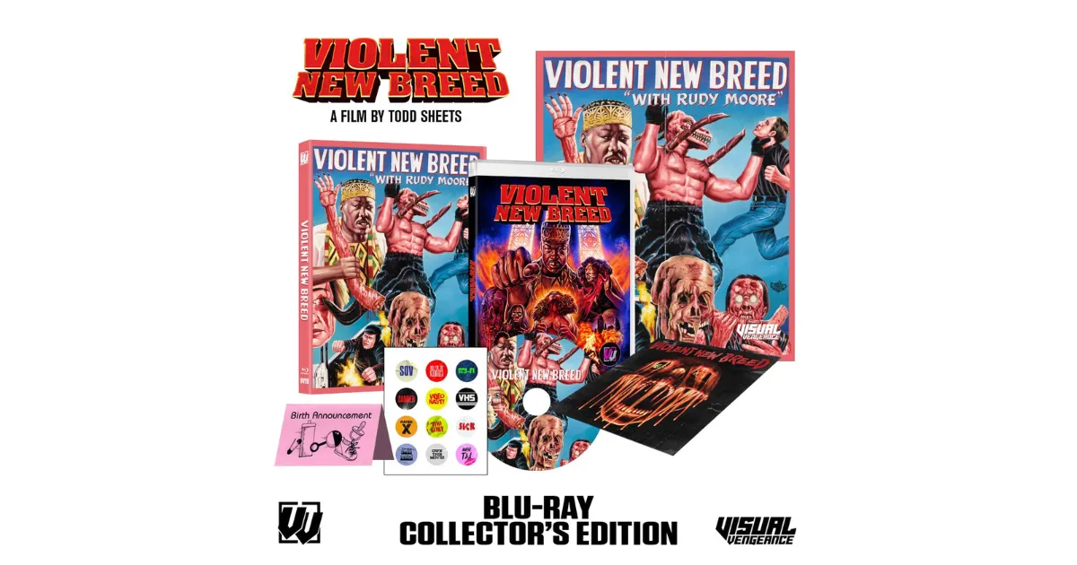 Violent New Breed Blu-ray announced by Visual Vengeance, featuring four cuts and extensive ...